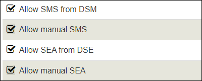 Manage Automated Electronic Messages