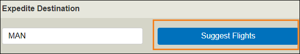 Manage Flight Suggestions for Forward Transactions
